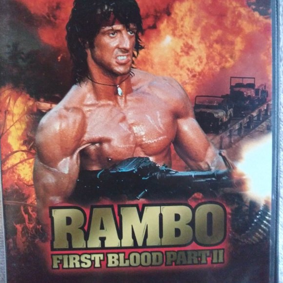 Media | Rambo First Blood Part Ii Dvd | Poshmark